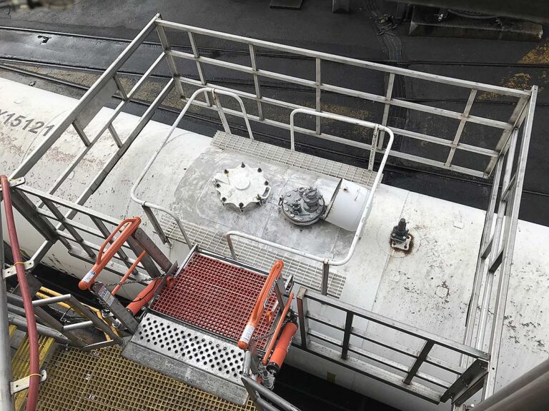 Bulk Chemical Loading Solution in a Constrained Work Area - SafeRack