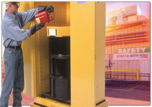 Flammable Storage Cabinets EPA Compliant - SafeRack