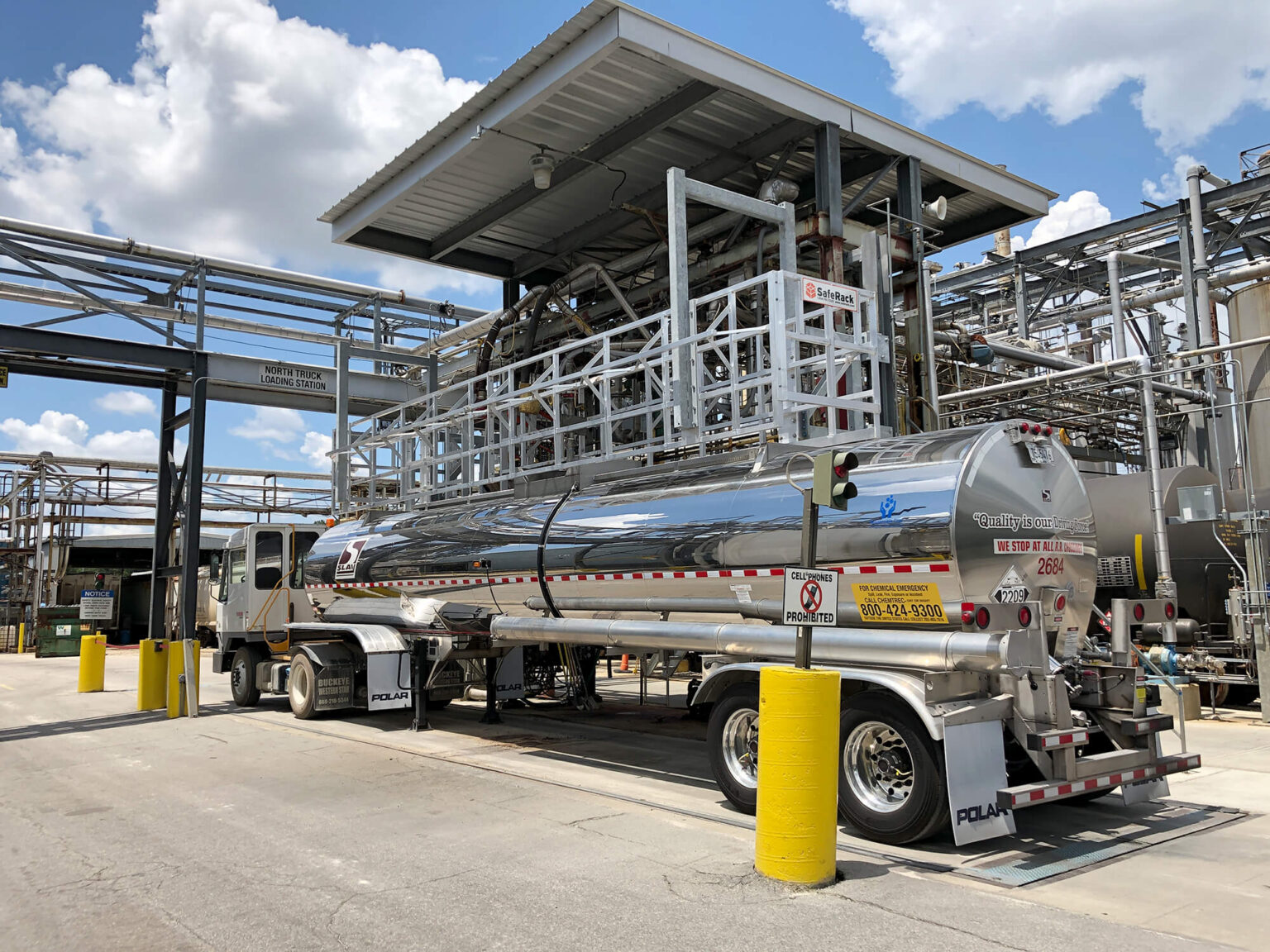 Liquid Bulk Tanker Truck Unloading/Loading Procedures - SafeRack