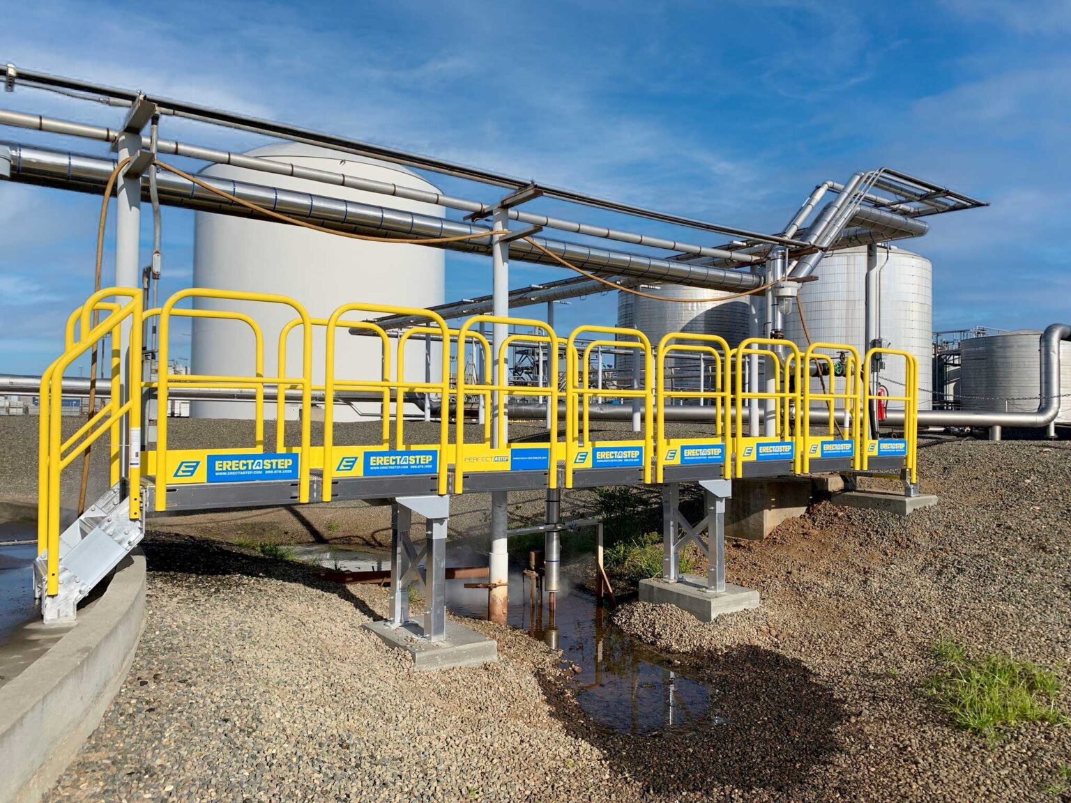 Energy Substation ErectaStep Stair Installation – Fast, No-Engineering ...