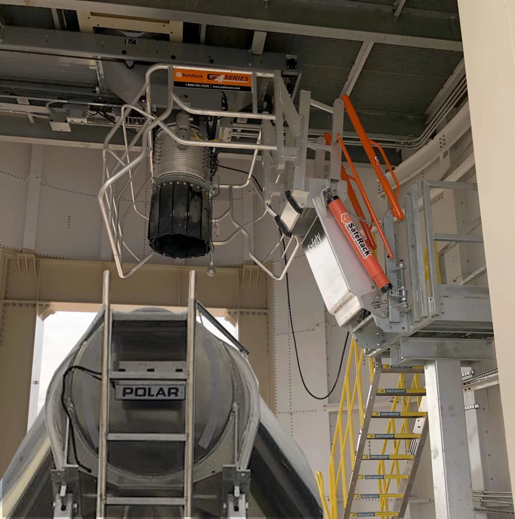 Hopper Car Loading Solutions SafeRack