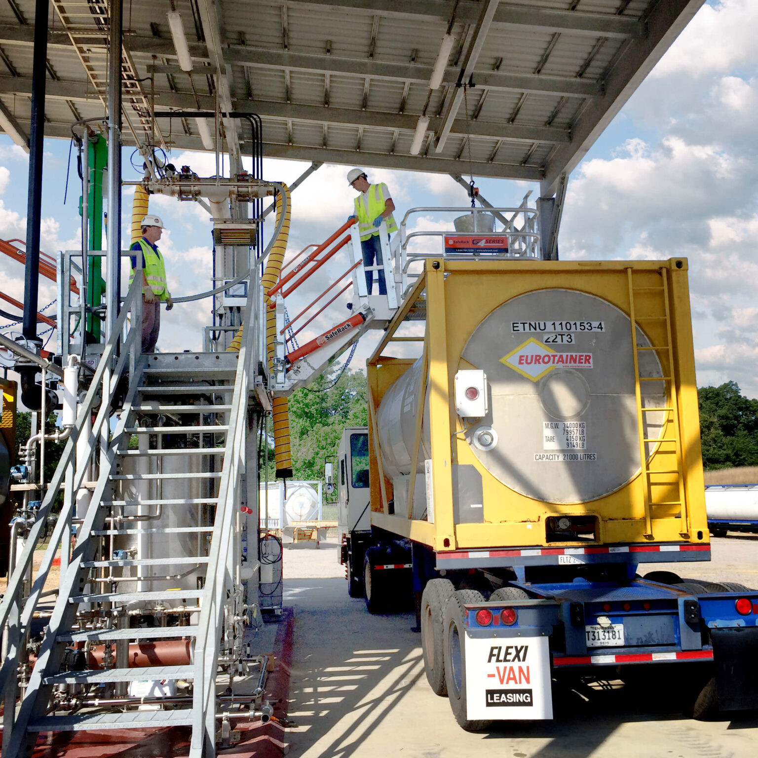 ISO Container Loading & Unloading - SafeRack